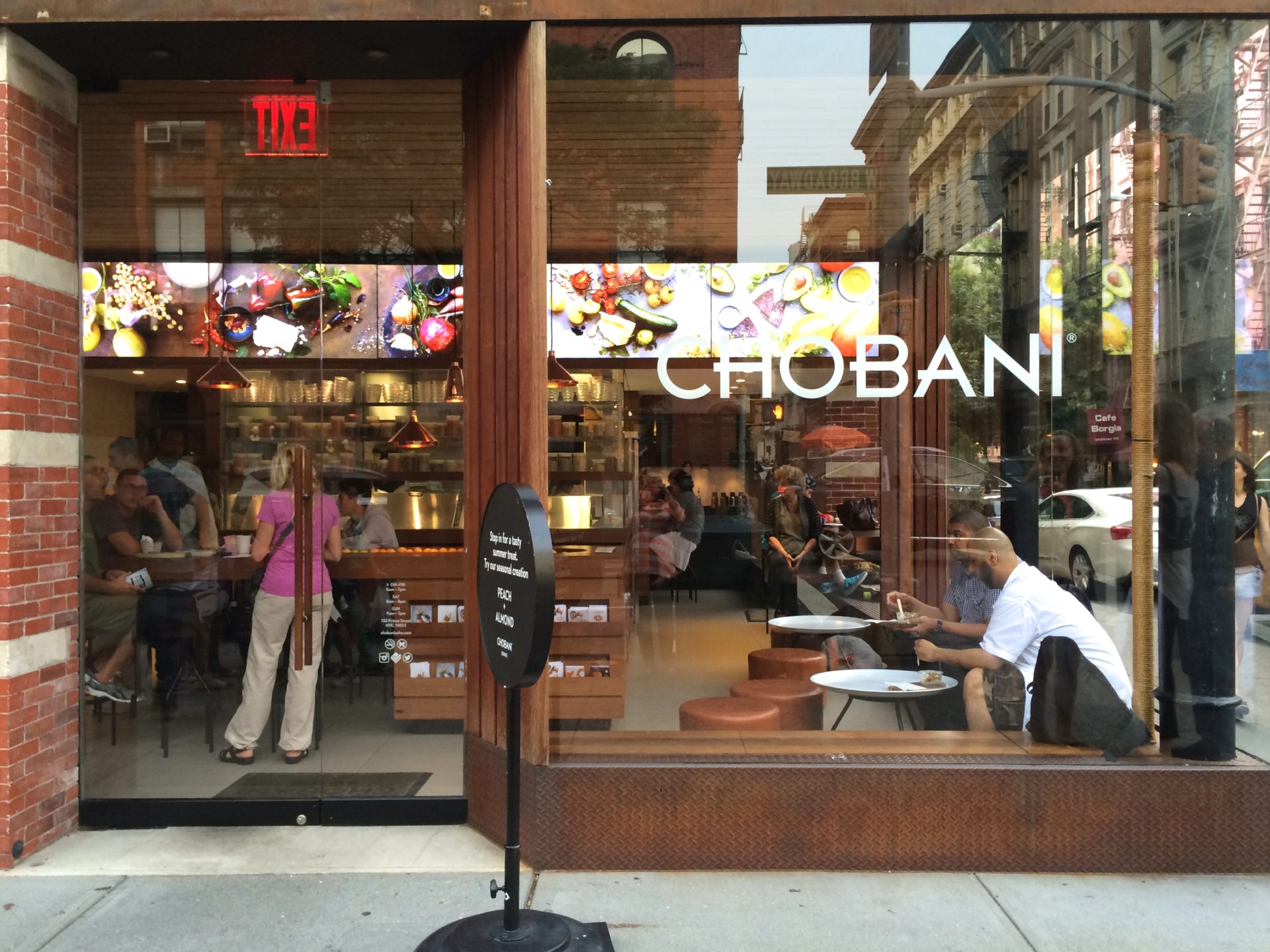 Chobani – lanche saudável em Nova York - Nova York e Você